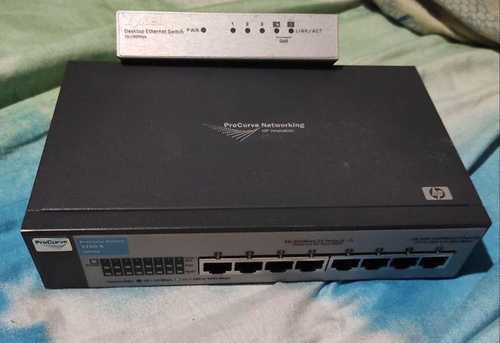 Коммутатор HP E ProCurve 1800-24G (J9028B)