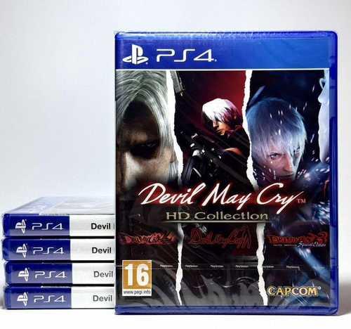Диск Devil May Cry HD Collection PS4