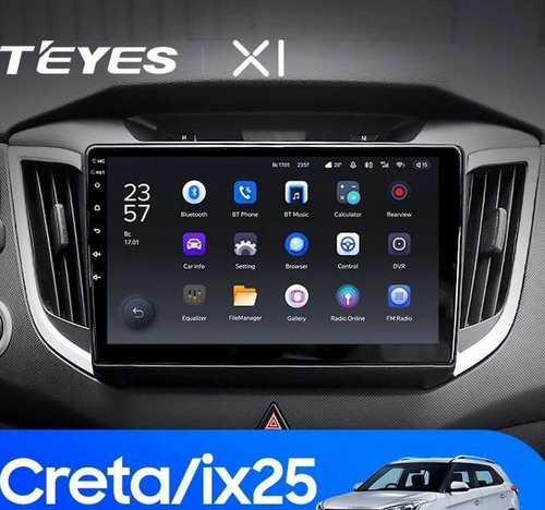 Магнитола Teyes X1 wifi 2/32 Hyundai Creta 1