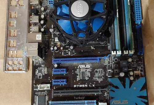 Asus P7P55D-E LX Материнская плата lga 1156