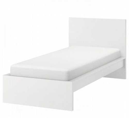 Кровать IKEA malm + матрас