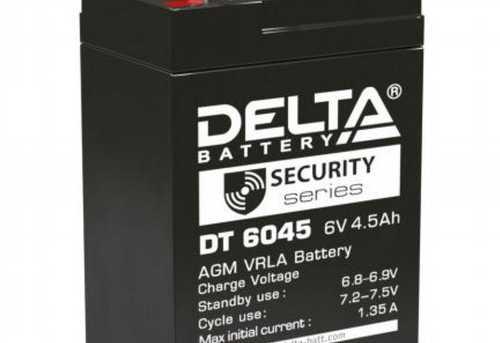 Аккумуляторная батарея Delta DT 6045 6V / 4.5Ah