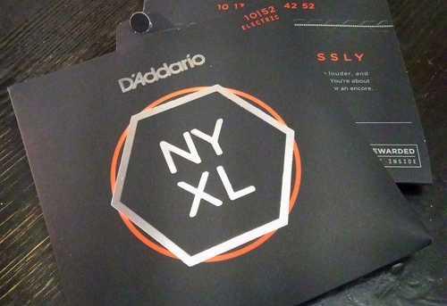 Cтруны для электрогитары D'Addario NY XL 10-52