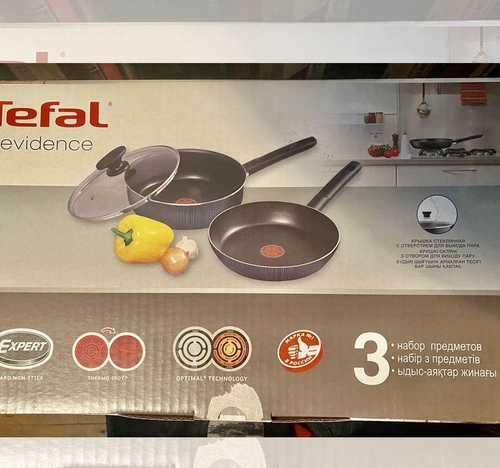 Набор сковородок Tefal Evidence