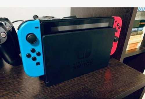 Игровая приставка Nintendo Switch с играми бу