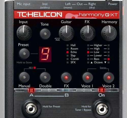 TC Helicon voicetone harmony G-XT