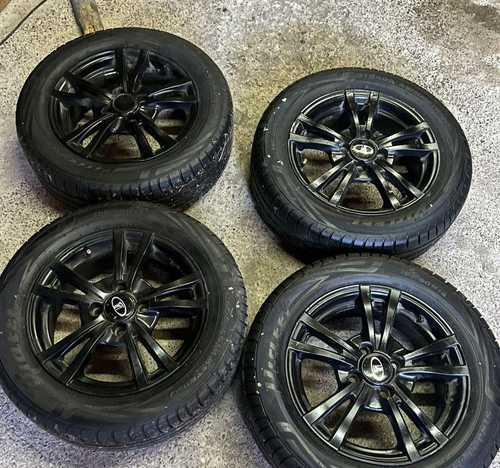 Литые колеса в сборе r14 4x98