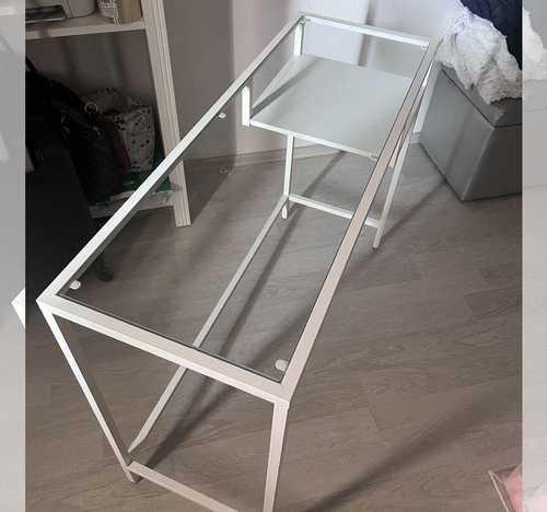 Стол стеклянный IKEA бу