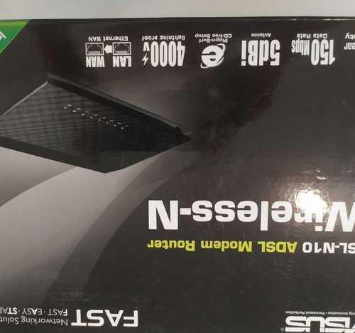 Asus DSL-N10 11 N Wireless adsl Modem Router