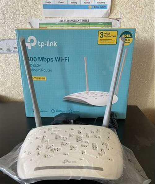 Роутер adsl2+ TP-link TD-W8961N, модем, Wi Fi