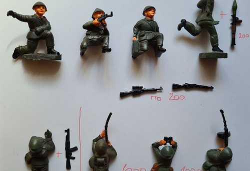 Резиновые солдатики Армия ГДР - 70-90-е годы