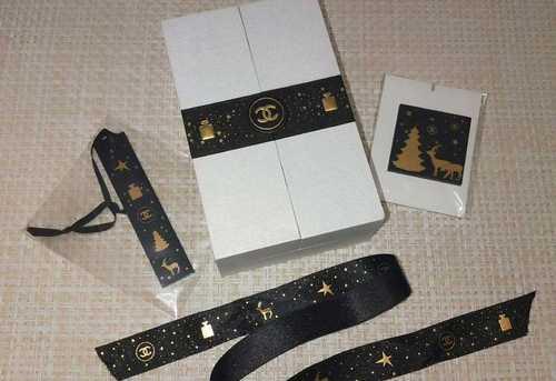 Chanel рождество лента, шарм, магнит олени