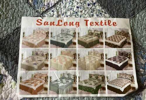 Комплект с покрывалом пэчворк SanLong Textile