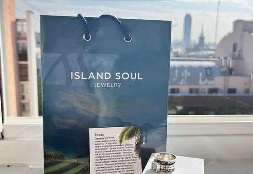 Серебряное кольцо Island soul