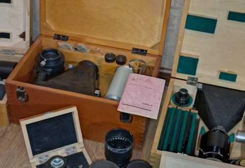Микроскопы с насадками для фотосъемки СССР