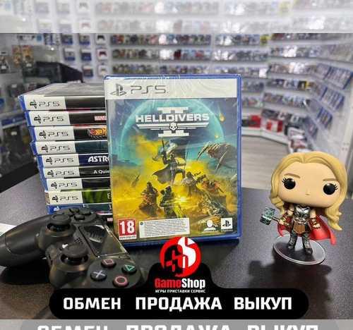 Helldivers 2 PS5 диск новый