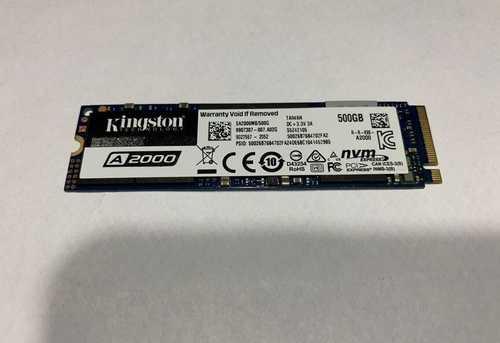 500GB M.2 NVMe SSD-накопитель Kingston A2000