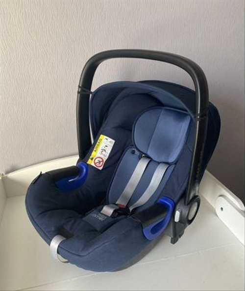 Автолюлька britax romer с базой + зеркало