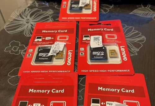 Карта памяти micro sd Lenovo