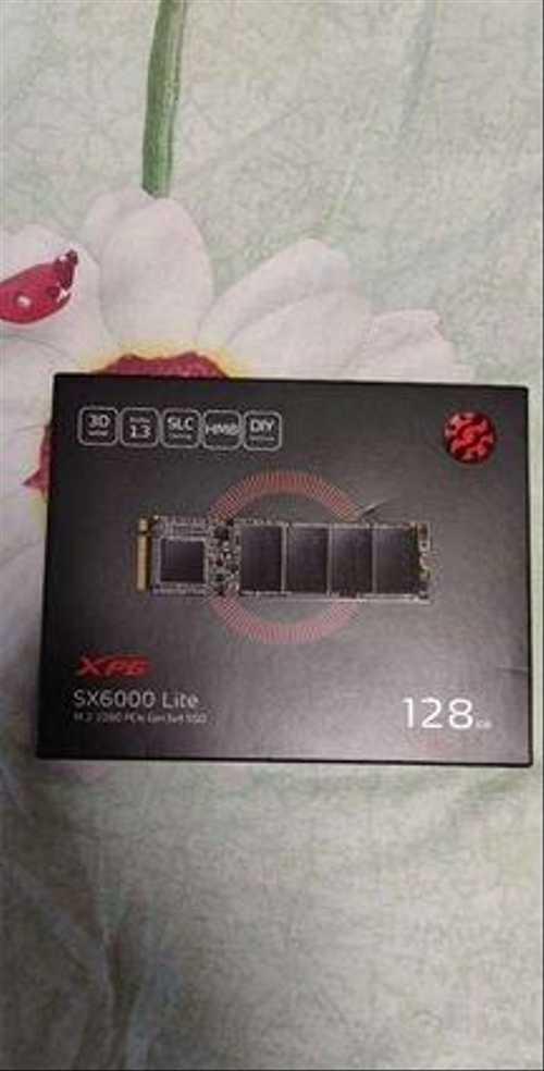 Новый SSD adata XPG SX6000 Lite 128 GB