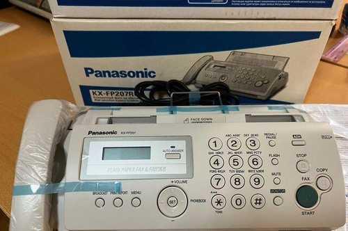 Новый Факс Panasonic KX-FP207 RU