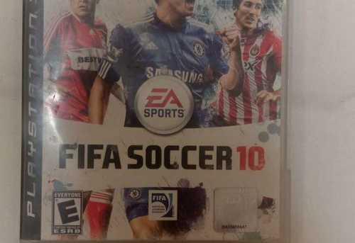 Диск FIFA soccer 10 на ps3