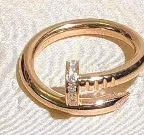 Кольцо Cartier Гвоздь золото 0,1ct