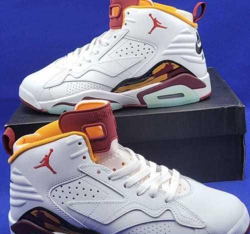 Кроссовки nike AIR jordan 6 retro White (41-45) (Арт.22938)