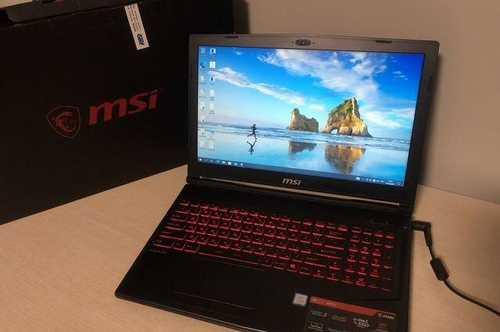 Игровой ноутбук Msi i7-8750H 16GB/1TB