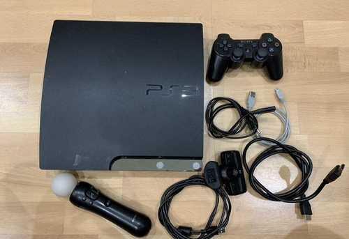 Sony playstation 3 super slim прошитая с играми