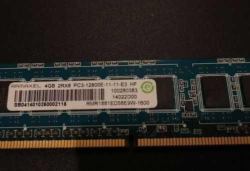 Ramaxel ddr3 4gb RMR1881ED58E9W-1600