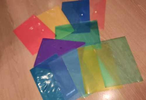 Канцтовары - картонные и пластиковые папки А4