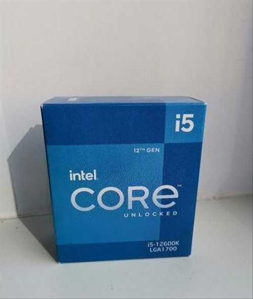 Новый Процессор Intel Core i5-12600K BOX Чек