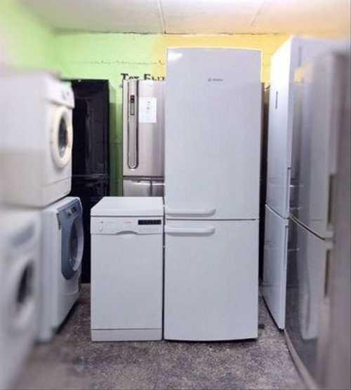 Комплект холодильник и посудомойка Bosch бу