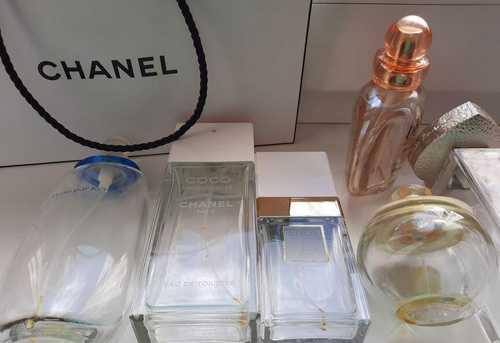 Chanel,Yves Saint Laurent, Dior флаконы от духов