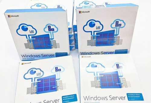 Windows Server Standard 2019 64Bit DVD 5 Clt Box