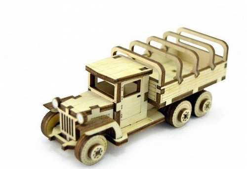Конструктор 3D деревянный Советский грузовик