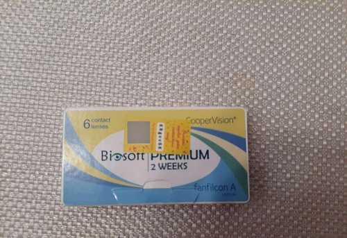 Линзы контактные Biosoft Premium