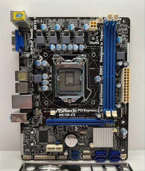 ASRock H61M-VS (Socket 1155)