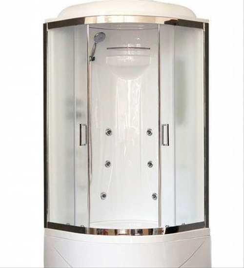 Душевая кабина Royal Bath RB 90BK2-M-CH 900*900*21