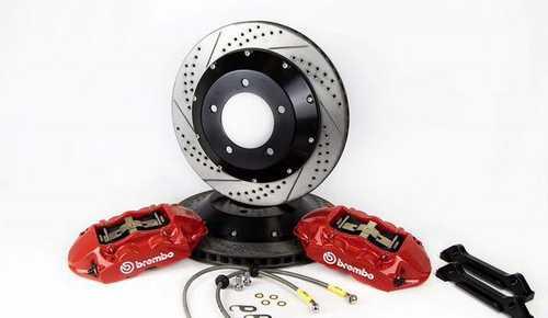 Тюнинг тормозов Hyundai Santa Fe Brembo GT4 задних