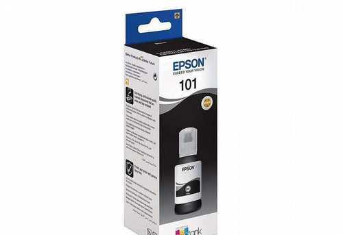 Чернила черные epson 101 T03V14A Black Ink