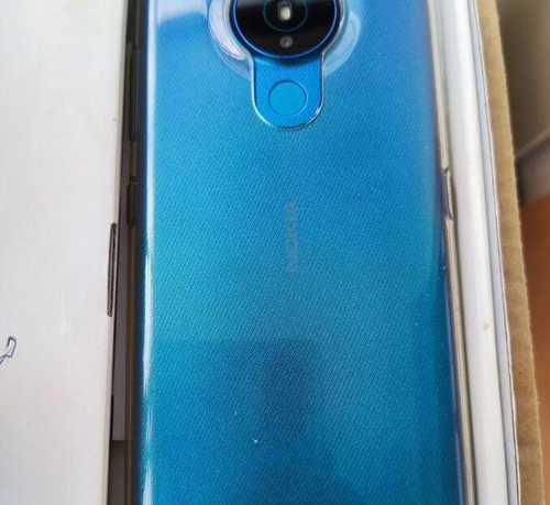 Смартфон Nokia 1.4 2/32Gb, голубой + Чехол Nokia C
