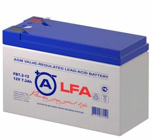 Свинцово-кислотный аккумулятор LFA battery FB 7.2