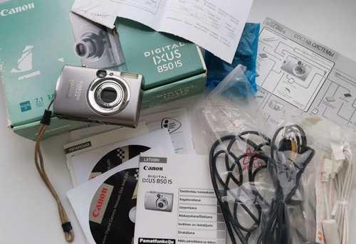 Canon ixus 850 is