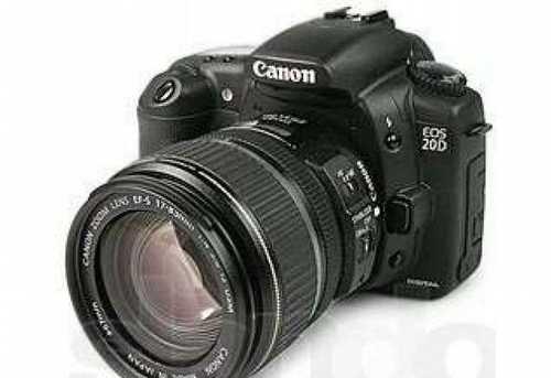 Цифровой фотоаппарат canon eos 20 d боди