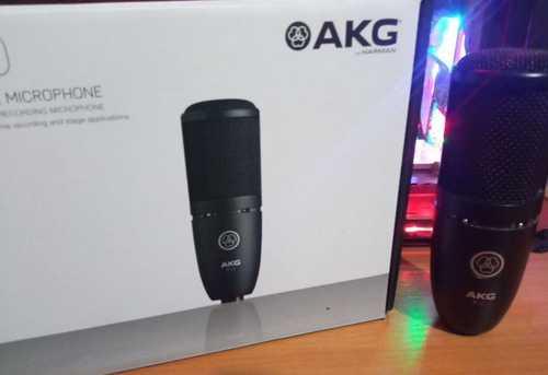 Конденсаторный студийный микрофон Akg p120