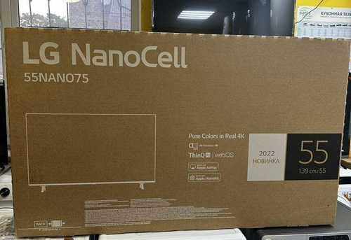 Телевизор LG nano cell "55" новый 2023
