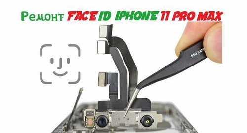 iPhone 11 Pro Max шлейф Face id с установкой