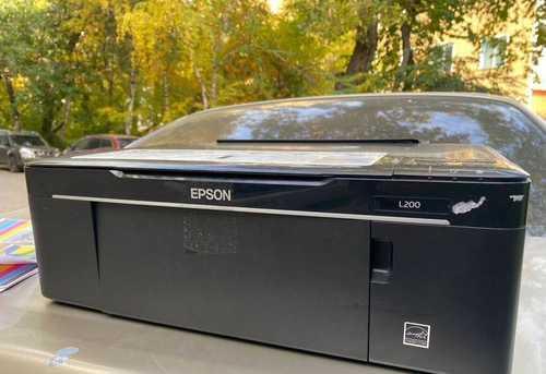 Мфу принтер Epson l200